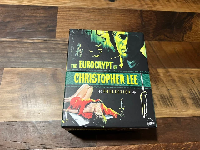 THE EUROCRYPT OF Christopher Lee Collection Blu ray*Severin Films*9 ...