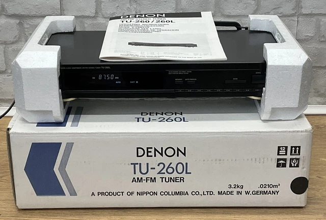 SINTONIZZATORE STEREO HI-FI NUOVO DI ZECCA Denon TU-260L AM-FM separato ...