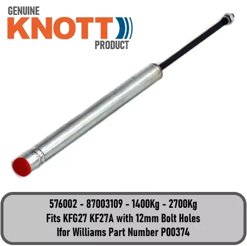 GENUINE KNOTT 576002 Replacement Damper for Ifor Williams Plant GH94 £ ...