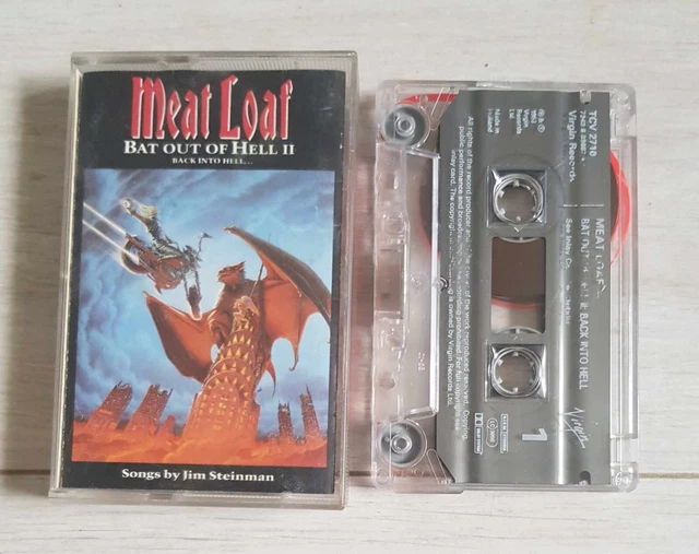 CASSETTE AUDIO VINTAGE k7 Meat Loaf Bat Out Of Hell II Back Into Hell EUR 9,90 - PicClick FR