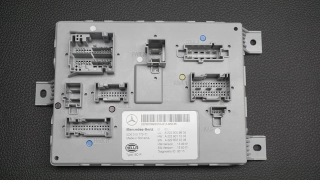 OEM MERCEDES BENZ W205 S205 Rear Sam Module Ecu Control Unit Bc-R ...