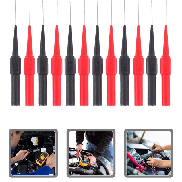 6 SETS MULTI Meter Lead Needle Probes for Multimeter Test Leads Kit $22 ...