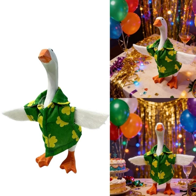 FESTIVAL MINI GEESE Costume Desktop Ornament for Quick DIY Setups ...