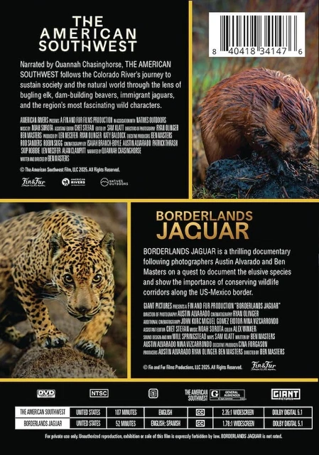 2-MOVIE COLLECTION: THE American Southwest & Borderlands Jagua (DVD ...