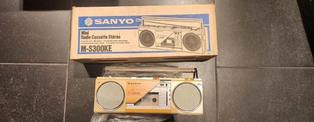 SANYO M-S300KE BOOMBOX Cassette Player Faulty Original Packaging £82.68 ...