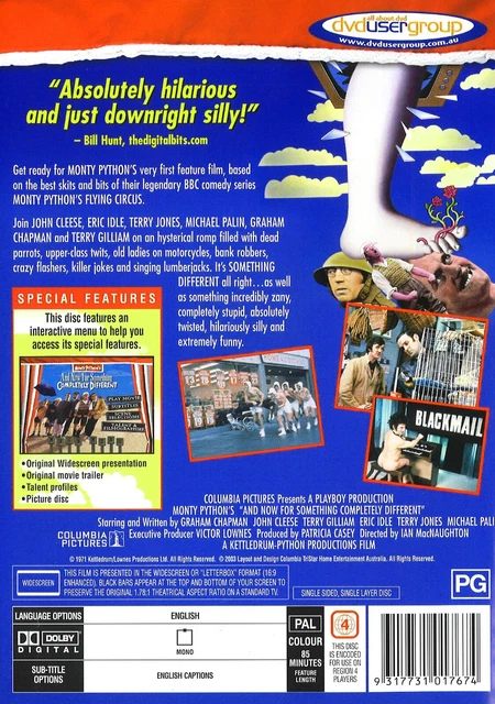 695A NEW SEALED Monty Python's And Now For Something Completely ...