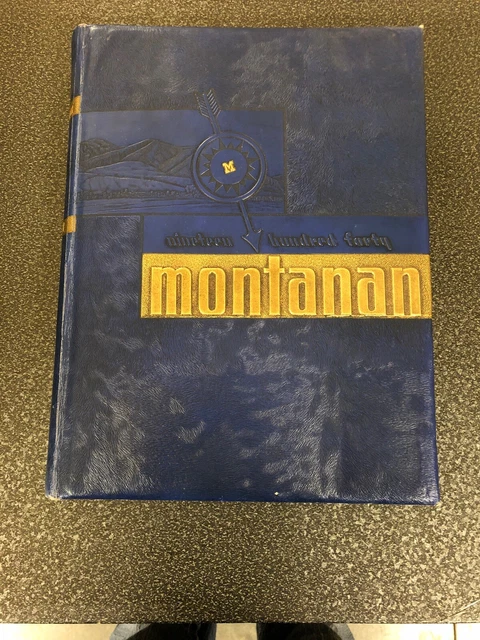 VINTAGE YEARBOOK 1940 Montanan Montana State College University MSU $29 ...