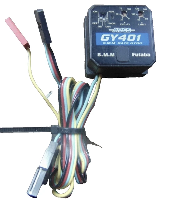 GIROSCOPIO FUTABA AVCS GY401 con tecnologia SMM per elicottero R/C, usato, ottime condizioni EUR ...