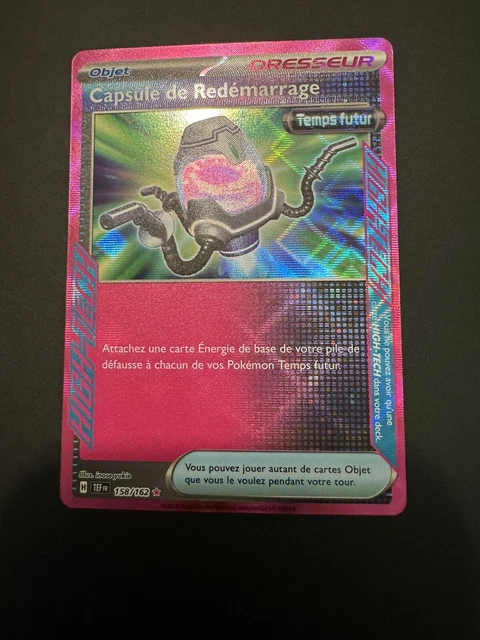 CARTE POKÉMON - Capsule de Redémarrage 158/162 - EV5 Forces Temporelles EUR 6,00 - PicClick FR