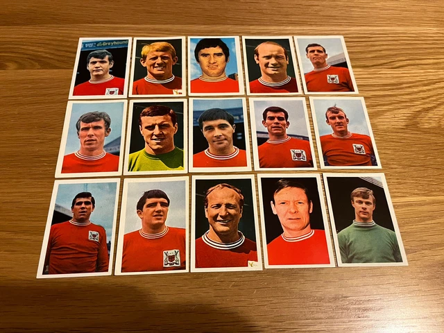 NOTTINGHAM FOREST FULL SET FKS 1968/69 UNUSED FOOTBALL Stickers £7.99 ...