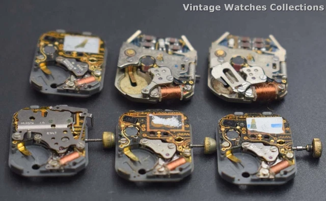 CITIZEN MIX QUARTZ Non Working Watch Movement For Parts/Repair Work O ...