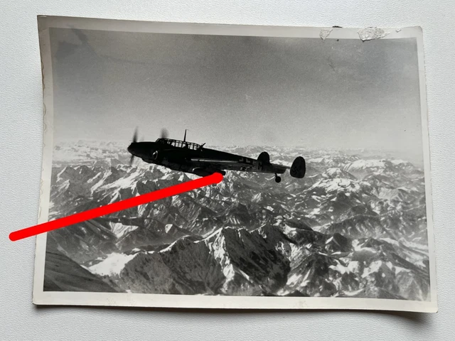 FOTO LUFTWAFFE, ME 110 im Flug, TOP Aufnahme Nr. 2 EUR 6,50 - PicClick DE