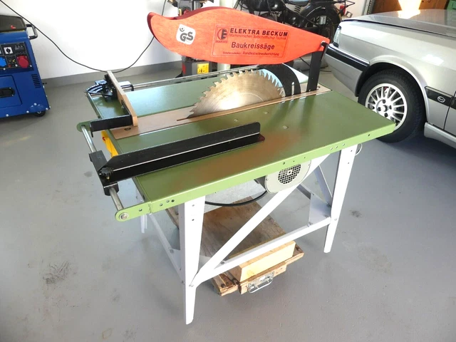 ELEKTRA BECKUM BS6000DNB/500 Baukreissäge Tischkreissäge Brennholzsäge ...
