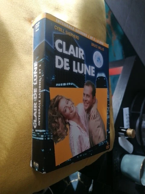 COFFRET DVD INTÉGRALE Saison 1 Et 2 Clair De Lune Willis/shepherd EUR 39,99 - PicClick FR