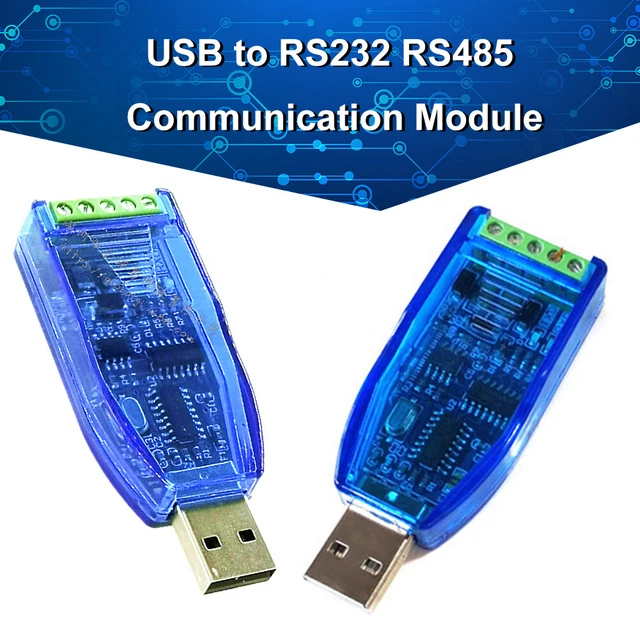 INDUSTRIAL RS232 CONVERTER CH340 Chip TXD RXD Indicator Light (USB To ...