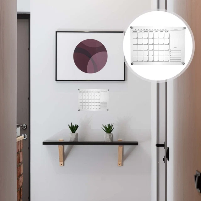 TABLEAU DE NOTES En Acrylique Clear Memo Board Comité Service Pratique ...