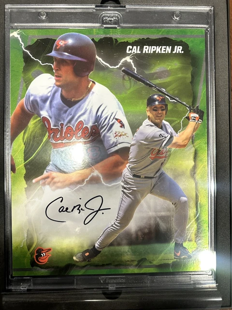 CAL RIPKEN JR 2024 Topps Emanate Firmato Auto Verde 91/99 Orioli EUR 65 ...