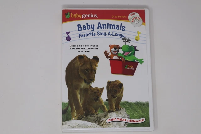 BABY GENIUS BABY Animals Favorite Sing-a-longs DVD $13.99 - PicClick CA