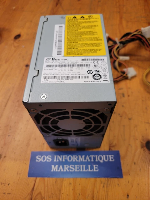 BLOC ALIMENTATION 300 W ATX BESTEC ATX-300-12Z Rev: FCR EUR 24,50 ...