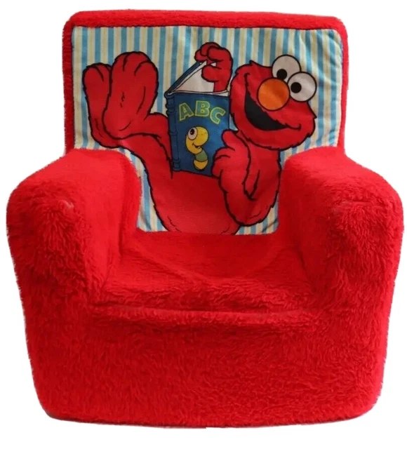 SESAME STREET ELMO Toddler Chair ABCs Vintage Jim Henson £48.18 ...
