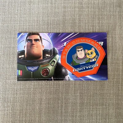 BUZZ LIGHTYEAR STAR Command 2022 Patch Disney Pixar Limited Edition ...
