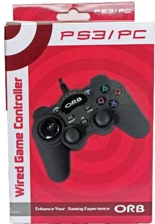 WIRED CONTROLLER OR - Wired Controller ORB /PS3 - New PS3 - J1398z £11. ...