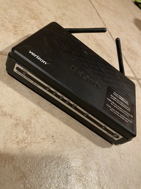 VERIZON DSL D-LINK DSL-2750B 4 Port Wireless Router $5.00 - PicClick