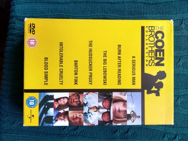 THE COEN BROTHERS Collection [DVD] [Region 2] - 6 Classic Movies - BOX SET £25.09 - PicClick UK