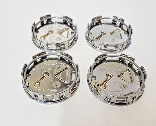 GENUINE CITROEN DS4 DS3 DS5 Set Of 4 Silver Alloy Wheel Centre Cap £16. ...