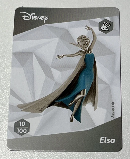 WOOLWORTHS WONDERS DISNEY Elsa Frozen 100 Collector Card Number 10 / ...
