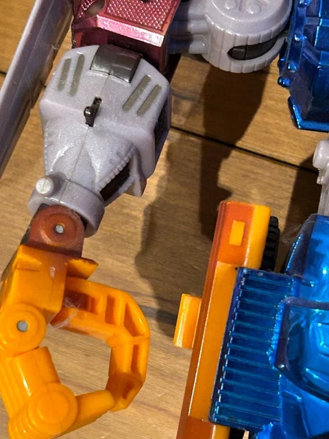 TRANSFORMERS BEAST WARS Metals Powered Convoy Junk Usado Niños Juguete ...