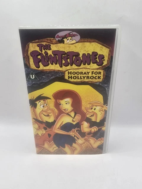 THE FLINTSTONES: HOORAY for Hollyrock VHS - UK PAL VGC Video Rare £14. ...
