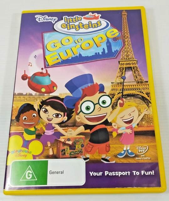 DISNEY LITTLE EINSTEINS Go To Europe DVD Pre-Owned 2008 Region 4 PAL $9 ...