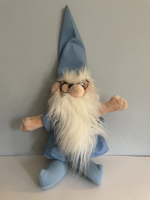 VINTAGE DISNEY MR Merlin Plush Doll From Sword In The Stone Made For ...