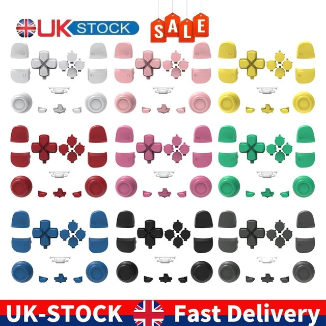 FOR DUALSENSE REPLACEMENT Button Full Set for PlayStation 5 PS5 ...