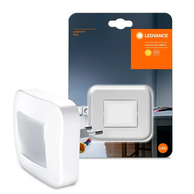 LEDVANCE LED SOCKET Night Light Lunetta Hall White 0.2W Warm White ...