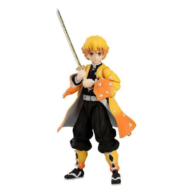DEMON SLAYER: FIGMA Action Figure ZENITSU AGATSUMA 13 cm by MAX FACTORY ...
