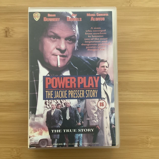 POWER PLAY THE Jackie Presser Story Vhs Video Ex Rental Big Box Jeff ...