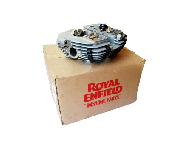 ROYAL ENFIELD 500CC Cylinder Head Assembly Genuine New #144500 New £290 ...