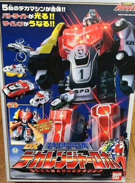 DX DEKA RANGER Robo Power Rangers SPD Megazord Bandai $188.10 - PicClick
