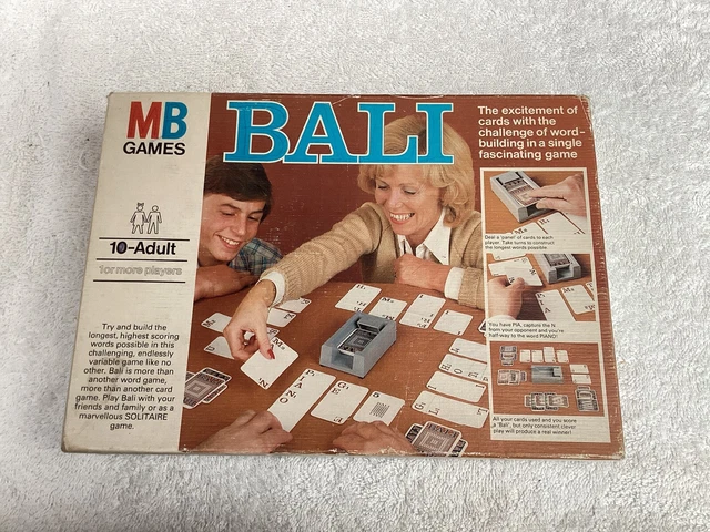 VINTAGE MB GAMES - BALI Card Game (1978) Complete Age 10+ £3.99 ...
