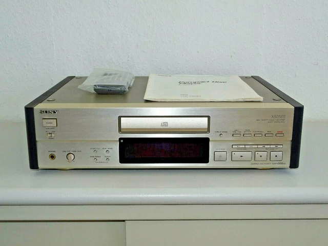 SONY CDP-X505ES HIGH-END CD-Player in Champagner, FB&BDA, 2 Jahre Garantie EUR 999,99 - PicClick DE