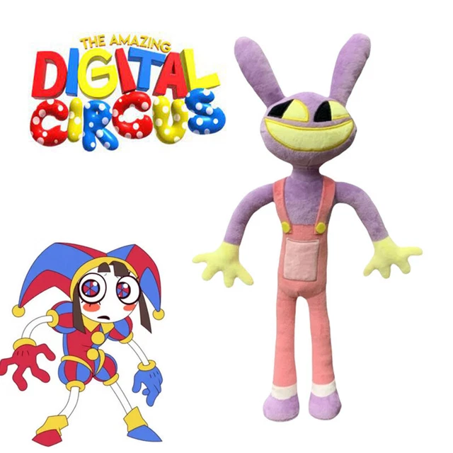 THE AMAZING DIGITAL Circus Rabbit Plush Toy Soft Stuffed Animal Room ...