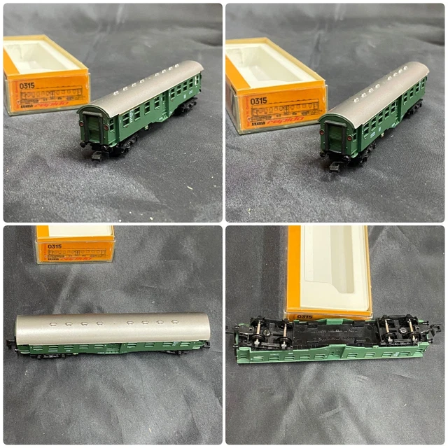 ARNOLD N GAUGE German Green Passenger Car Set of 6 Boxed £154.43 ...