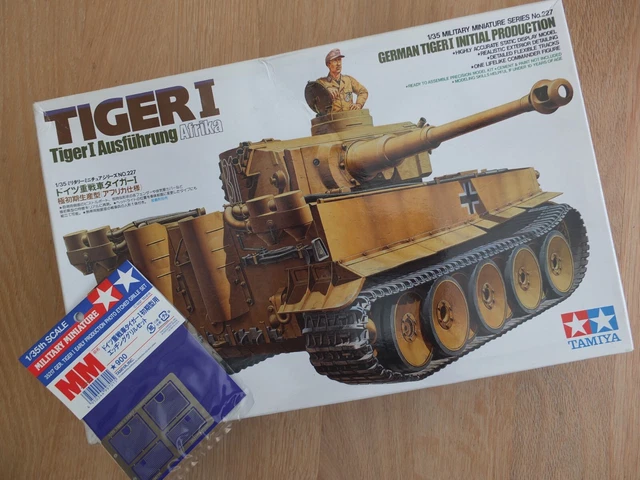 TAMIYA 35227 - Wwii German Tiger 1 Ausfuhrung Afrika - 1/35 Model Kit ...