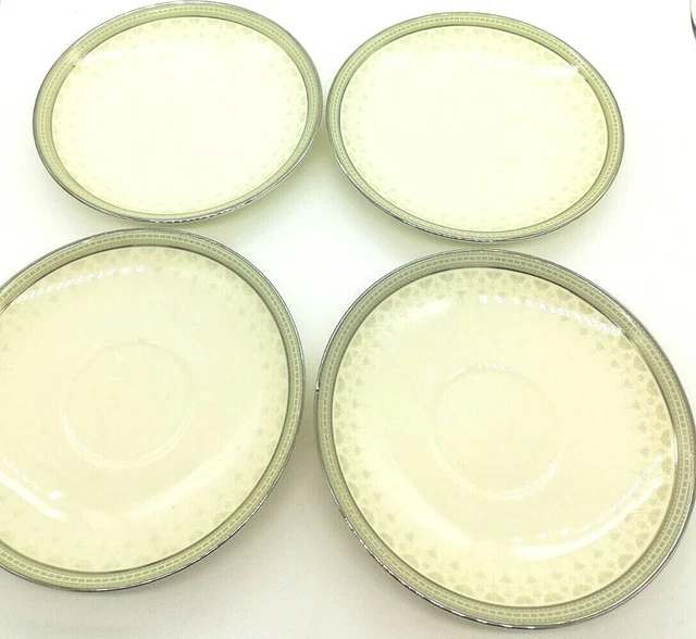 4 VINTAGE MINTON PORTLAND Fine Bone China Cup Saucer's 70's S763 ...