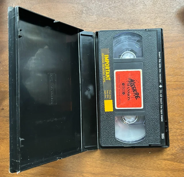 MASSACRE MANSION {1976, Vhs} Original Vipco Pre-Cert Ex-Rental Release ...