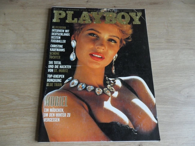 PLAYBOY 12 DEZEMBER 1988 MURIEL DUBOIS Stephanie Norton Sammlung Kult EUR 1,69 - PicClick DE