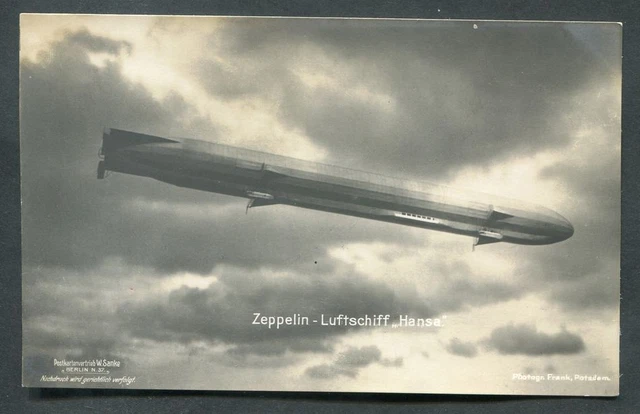 ZEPPELIN / POSTE Aérienne Zeppelin Sur Il Aérer Jamais Utilisé (AA6173 ...