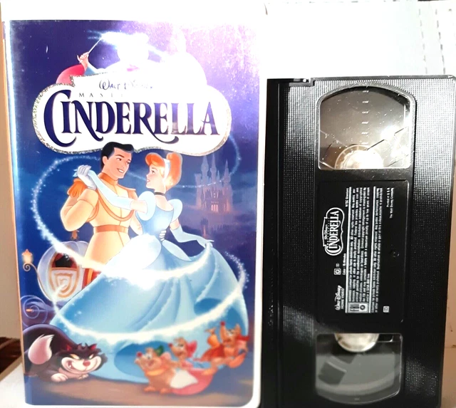 WALT DISNEY’S MASTERPIECE: Cinderella (VHS, 1995, Clamshell) (VHS 5265A ...